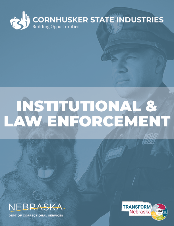 Buy from CSI | Nebraska Department of Correctional Services (NDCS)