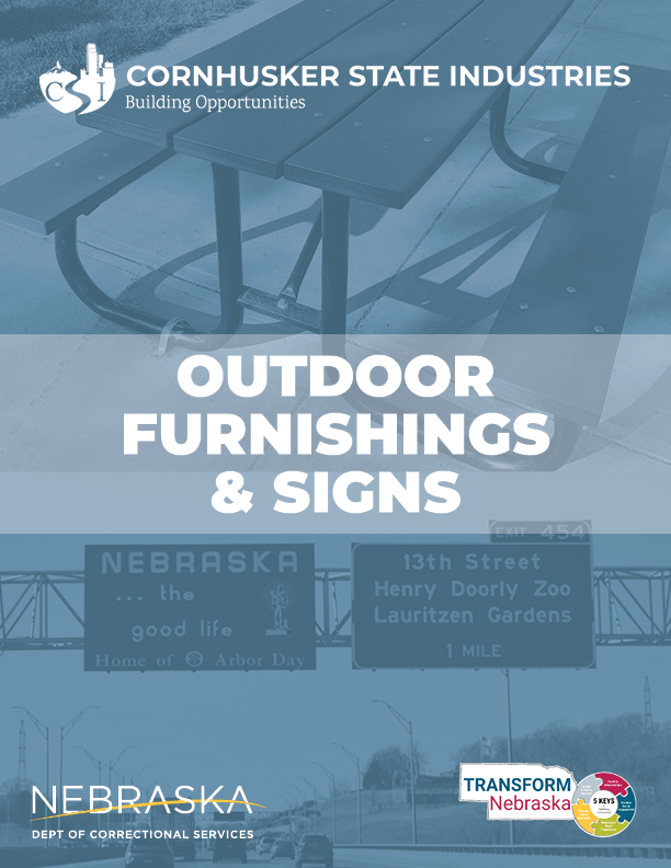 Buy from CSI | Nebraska Department of Correctional Services (NDCS)